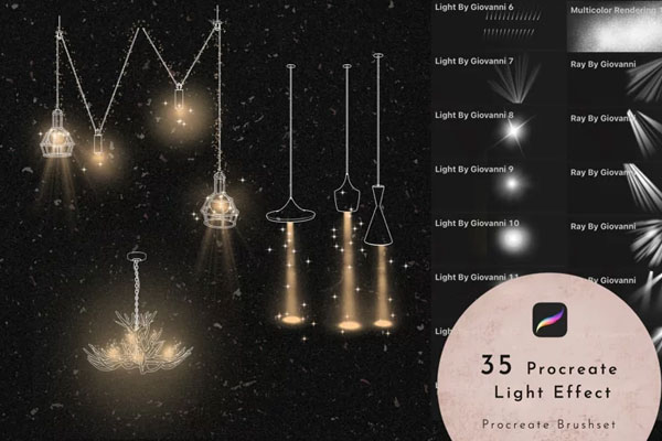 Light Effect Brushes - Free & Premium Downloads